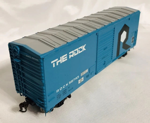 WALTHERS TRAINLINE THE ROCK Freight Train Car HO Scale - in Box $19.99 ...