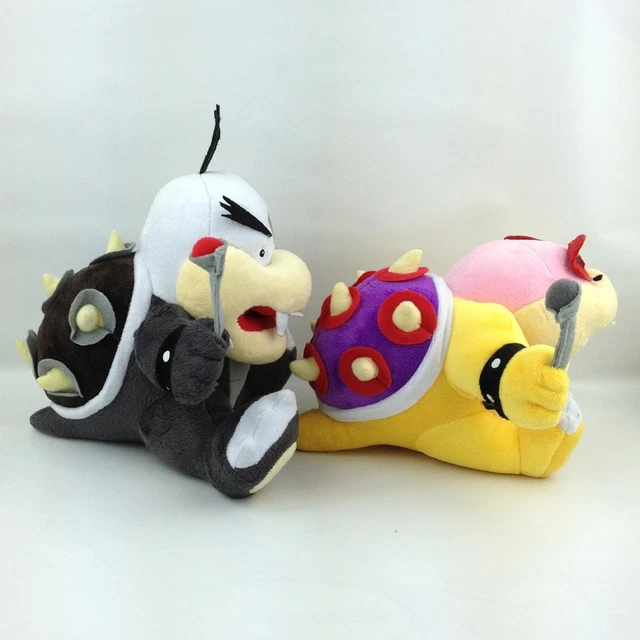 2X SUPER MARIO Bros Koopalings Roy Morton Koopa Jr Plush Toy Stuffed Animal 7" EUR 19,37 ...