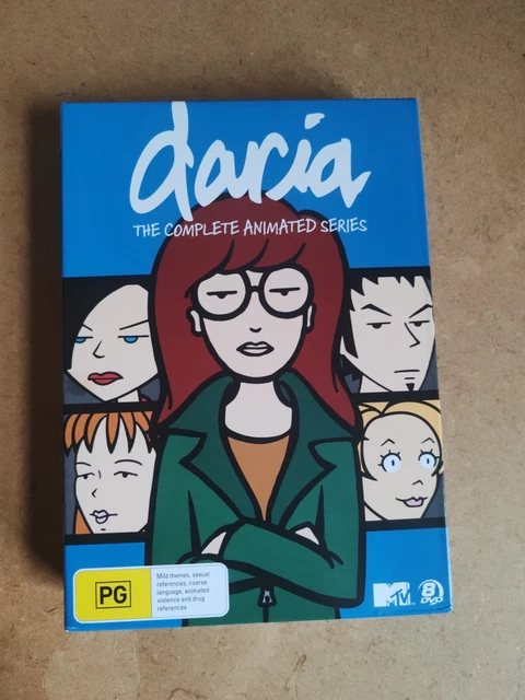 DARIA THE COMPLETE Animated Series 8 DVD Box Set. Region Free MTV EUR ...
