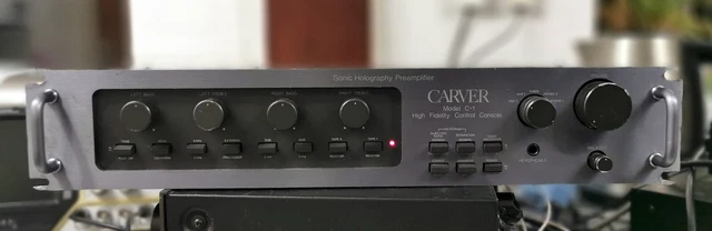 CARVER MODEL C-1 High Fidelity Control Console (Sonic Holography ...