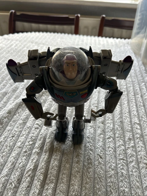 TOY STORY MEGA Morpher Transformer Buzz Lightyear Rare Action Figure 8 ...