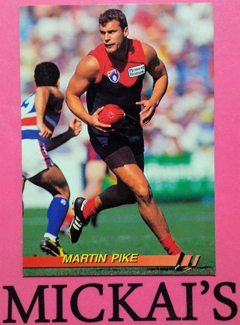 AFL SELECT - Melbourne Football Club - Martin Pike - Footy Trading Card ...