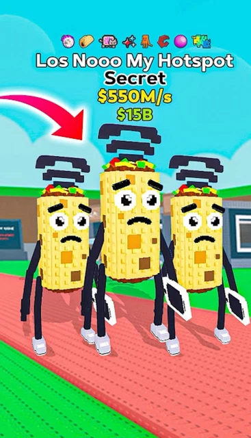 STEAL A BRAINROT Los Nooo My Hotspotsitos100m/s+🌟 ULTIMATE BRAINROT⭐️ £ ...