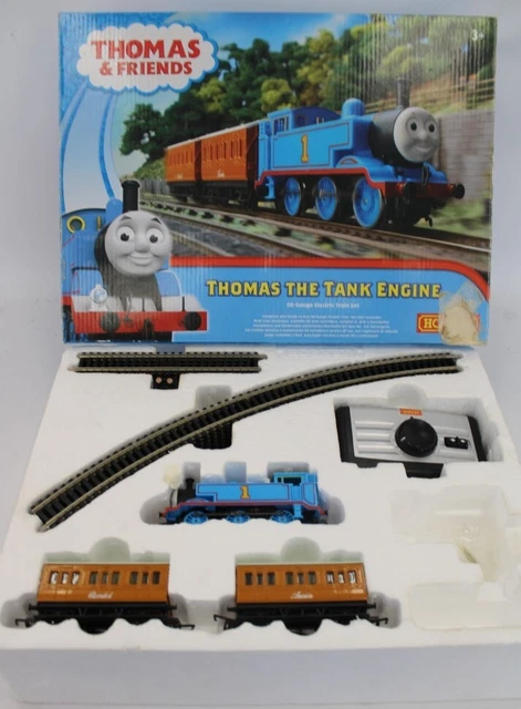 HORNBY RAILWAYS THOMAS the Tank Engine OO Gauge Electric Train Set ...