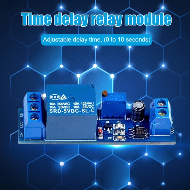 NE555 TIME DELAY Relay Module 5V/12V 0 To 10 Second Automotive Delay (5v) EUR 3,95 - PicClick FR