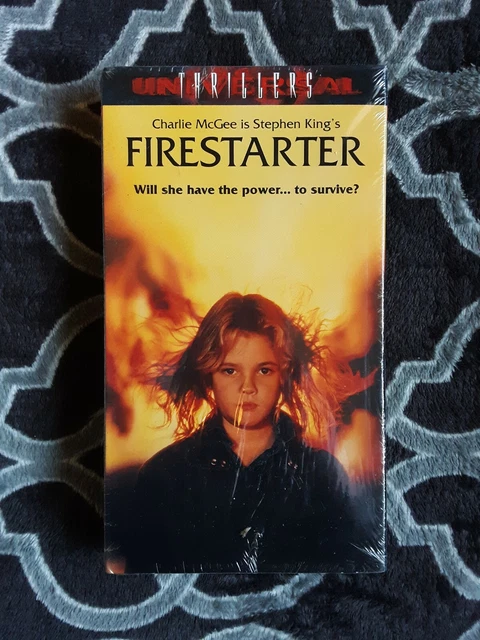 FIRESTARTER VHS - Drew Barrymore - George C. Scott - Brand New Sealed ...