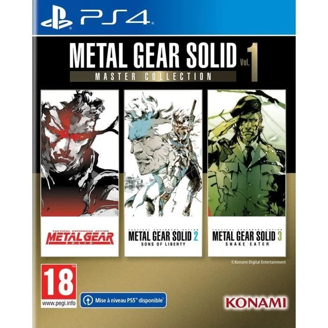 METAL GEAR SOLID Master Collection Vol. 1 - Jeu PS4 EUR 97,60 - PicClick FR