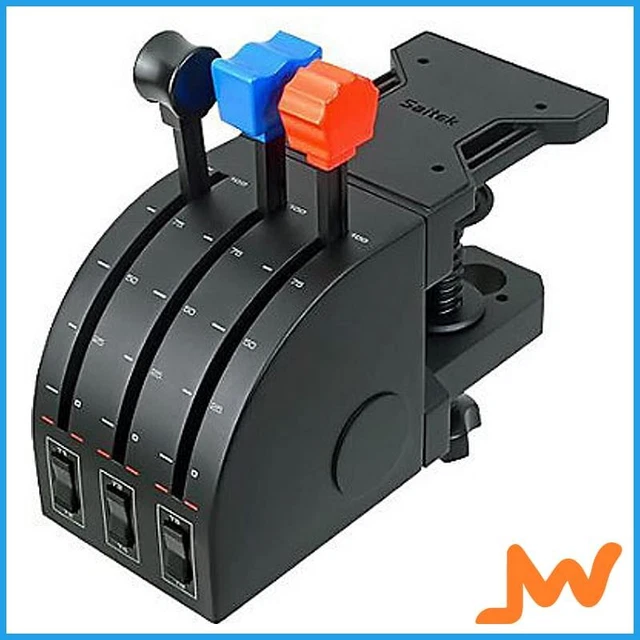 LOGITECH FLIGHT SIMULATOR Throttle Quadrant for Multi-Engine Aircraft £ ...