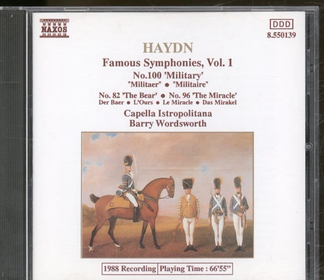 8550139 CAPELLA ISTROPOLITANA, Barry Wordsworth Haydyn - Famous ...