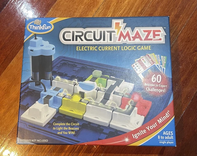 CIRCUIT MAZE ELECTRIC Current Logic Game By Thinkfun - Used $14.00 ...