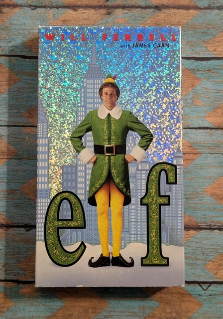 ELF (2004 VHS) Will Ferrell James Caan Zooey Deschanel Holiday ...