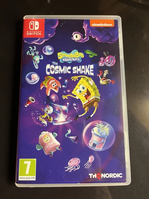 SPONGEBOB SQUAREPANTS - The Cosmic Shake - Nintendo Switch - Excellent ...
