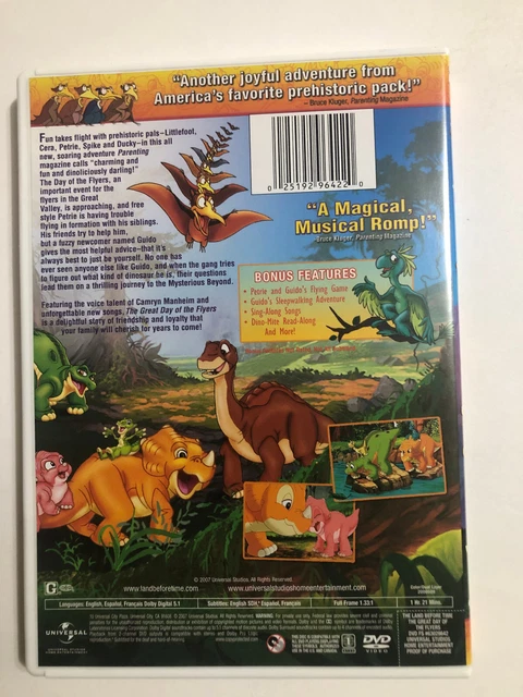THE LAND BEFORE Time XII: The Great Day of the Flyers DVD $9.67 ...