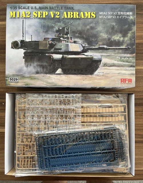 RYEFIELD MODEL RFM RM-5029 1/35 U.S. Main Battle Tank M1A2 SEP V2 ...