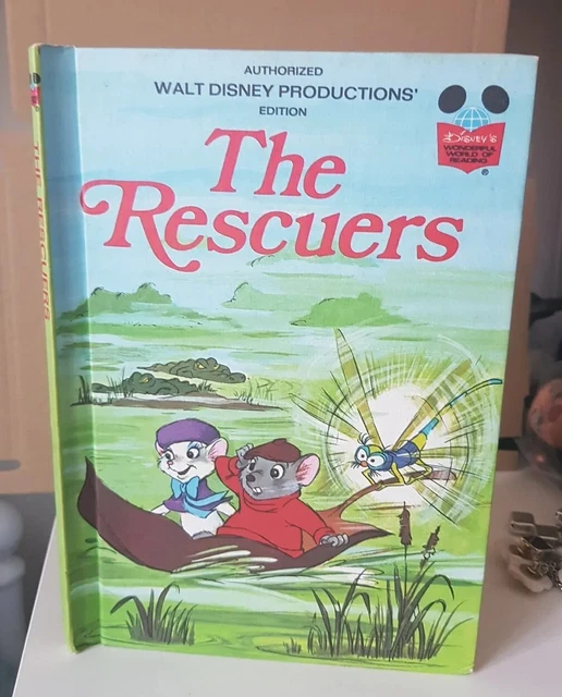 DISNEYS WONDERFUL WORLD Of Reading Hardback Book The Rescuers £4.00 ...