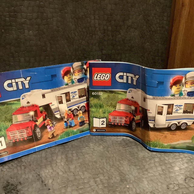 LEGO 60182 CAMPER Van Instruction Manual Only - Book 1 and 2 £6.95 ...