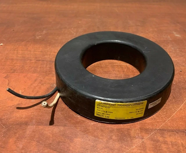 USED GENUINE OEM CAT Caterpillar CT Current Transformer 800:5A | P/N ...