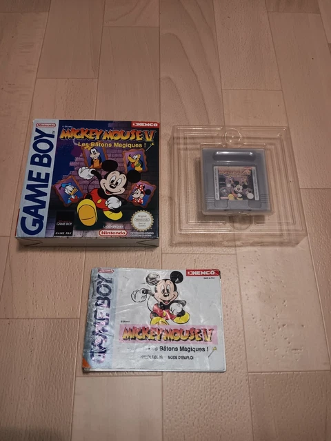 JEU NINTENDO GAME boy mickey mouse V les batons magiques complet fah BE ...