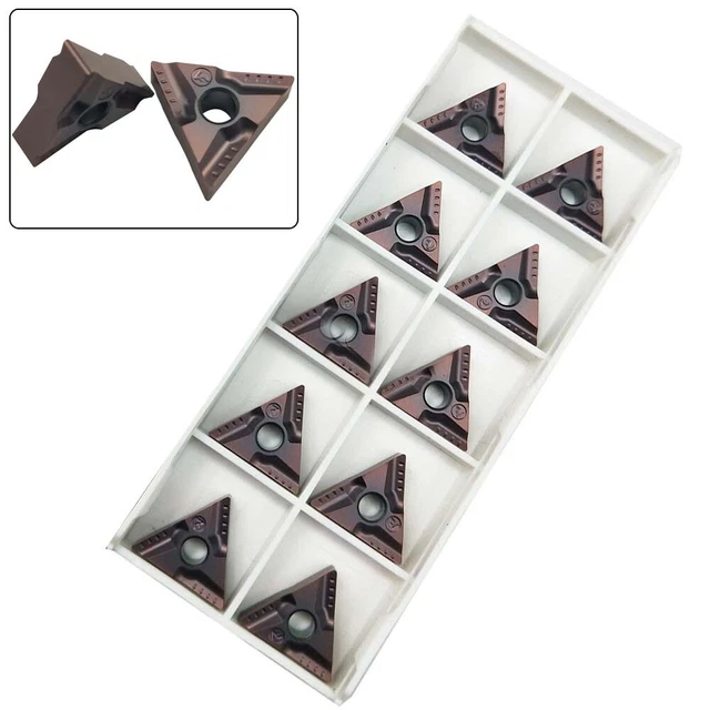 INSERT EN FORME de triangle TNMG331 pour une insertion facile et des ...