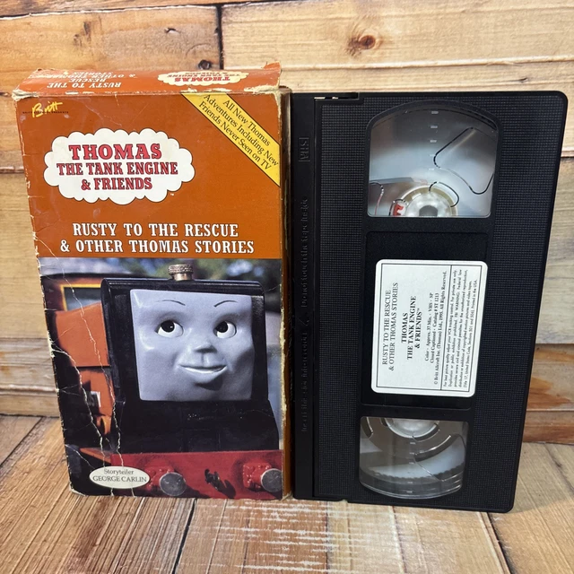 THOMAS THE TANK Engine And Friends Rusty To The Rescue VHS Tape Used £ ...