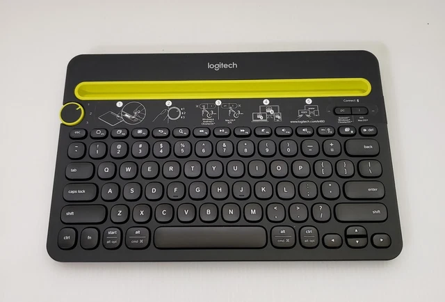 LOGITECH K480 BLUETOOTH Multi-Device Keyboard for PC, Mac,Tablet ...
