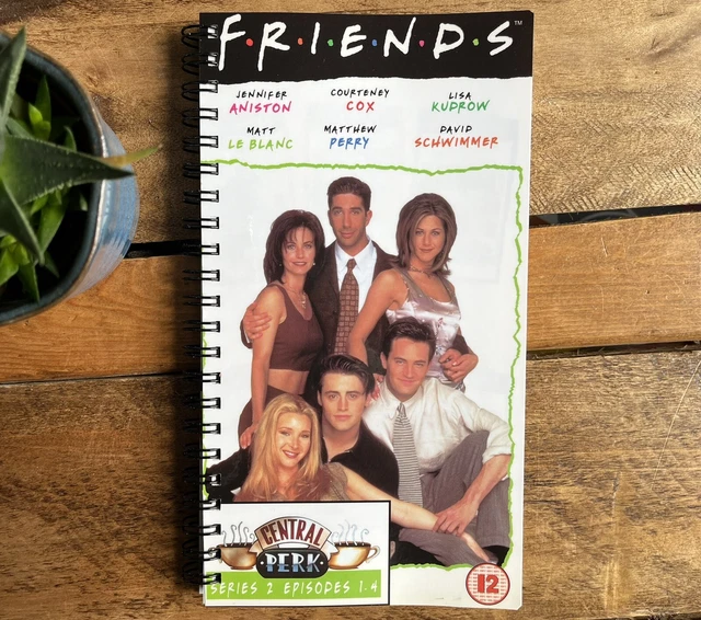 RECYCLED/UPCYCLED VHS NOTEBOOK - Friends £8.00 - PicClick UK