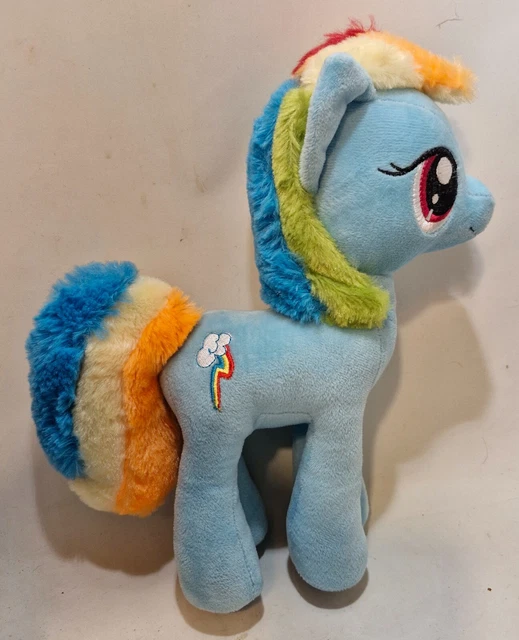 MY LITTLE PONY Rainbow Dash 12" Soft Toy Plush VGC £6.51 - PicClick UK