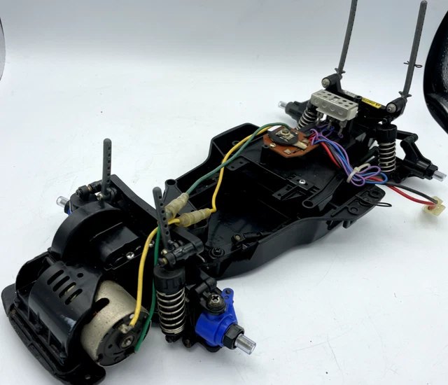 FOR PARTS TAMIYA FF-01 chassis with motor £126.08 - PicClick UK