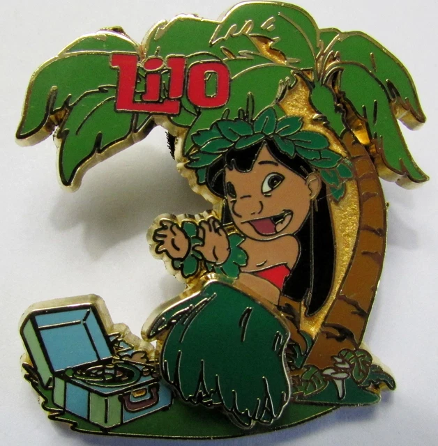 DISNEY STORE LILO Hula Dancing Slider Stitch Pin £36.82 - PicClick UK