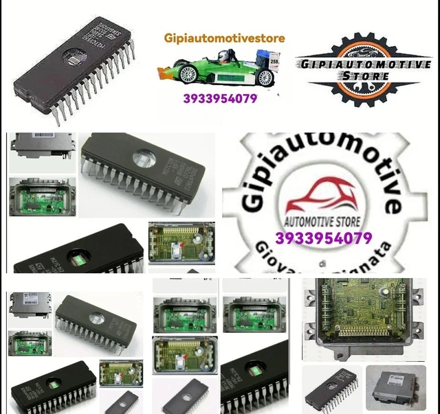 EPROM RIMAPPATA CHIP Tuning 7Cv+Fiat600 Sporting Punto-500 1.1Per ...