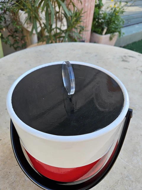 SEAU A GLAÇONS Plastique Et Plexiglas Usa Morgan Design EUR 85,00 ...