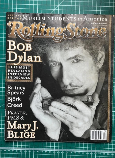 ROLLING STONE MAGAZINE Issue No #882 Bob Dylan Britney Spears Bjork ...