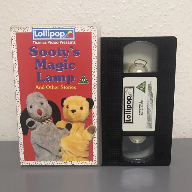 SOOTY’S MAGIC LAMP - Vhs Video - Lollipop / Sooty - Childrens / Rare £ ...