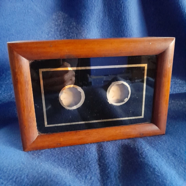 VINTAGE ELEKTRISCHER DIENER Butler Blinker Box Holz Vorne Rücktür EUR ...