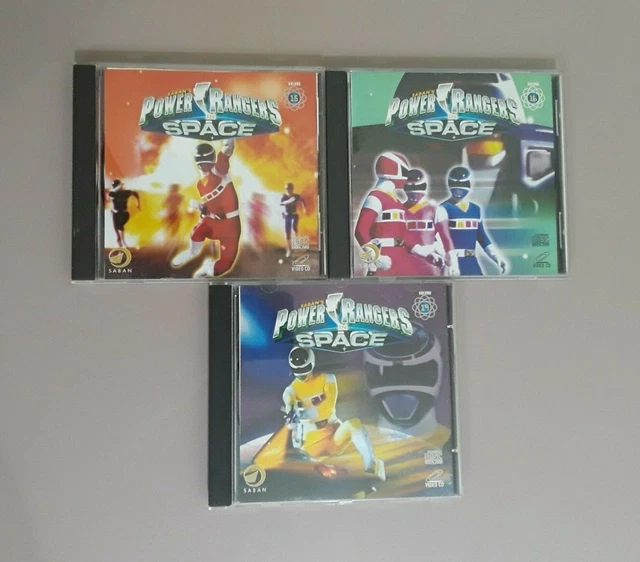 POWER RANGERS IN Space VCD Lot 3X VCDs Vol 15, 16 & 19 Saban Psycho ...