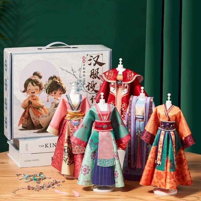 HANDCRAFTS ANCIENT HANFU Clothes DIY Kits Clothing DIY Tool Set ...