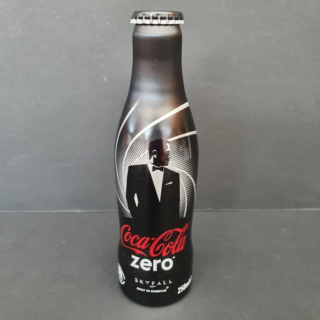 COCA COLA - James Bond 007 Skyfall Coke Zero 250ml Aluminium Bottle NEW ...