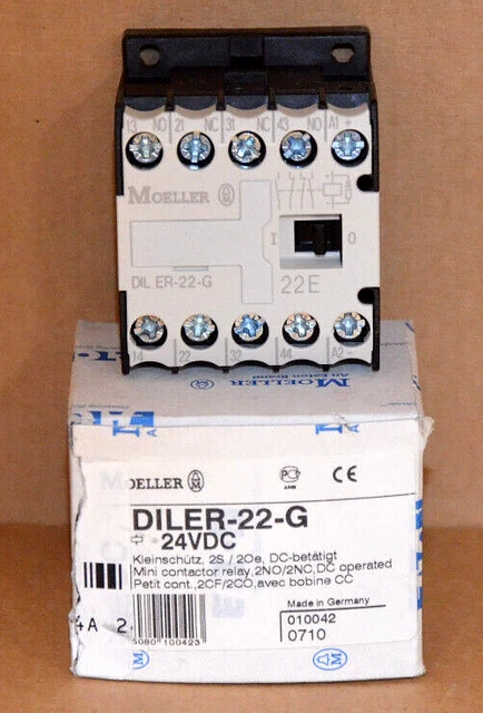 EATON MOELLER DILER-22-G Kleinschütz 24V DC 010042 NEU OVP EUR 19,99 ...