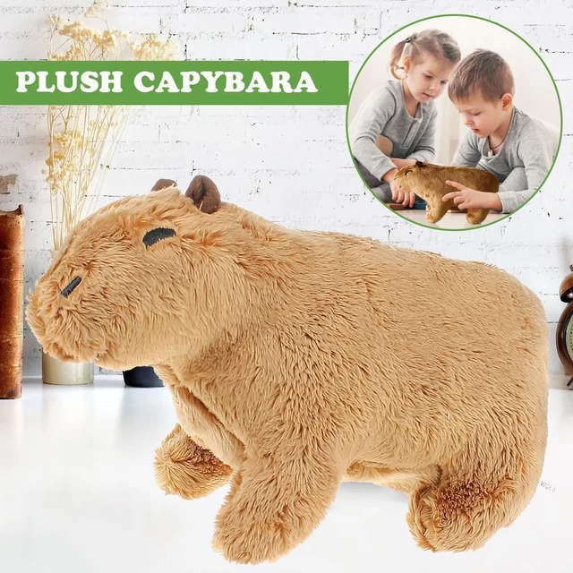 CUTE CAPYBARA PLUSH Toy Simulation Capybara Stuffed Animal Doll Kids ...