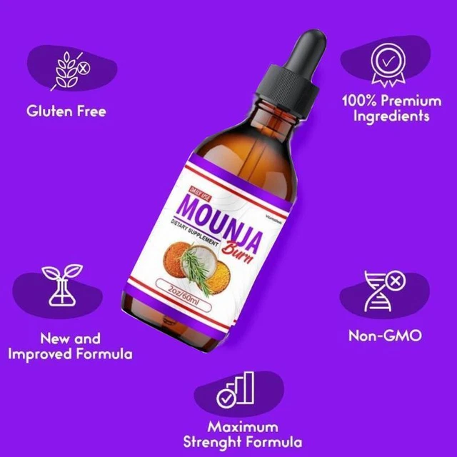 MONJA BURN DROPS A Full Range of Supplements --1 Bottle of Premium ...