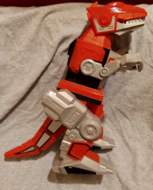 Imaginext Mighty Morphin Power Rangers Red Ranger T Rex Zord £893 4977