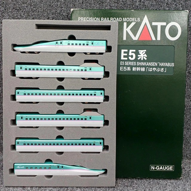 KATO E5 SERIES Shinkansen Hayabusa 6-Car Set $157.17 - PicClick