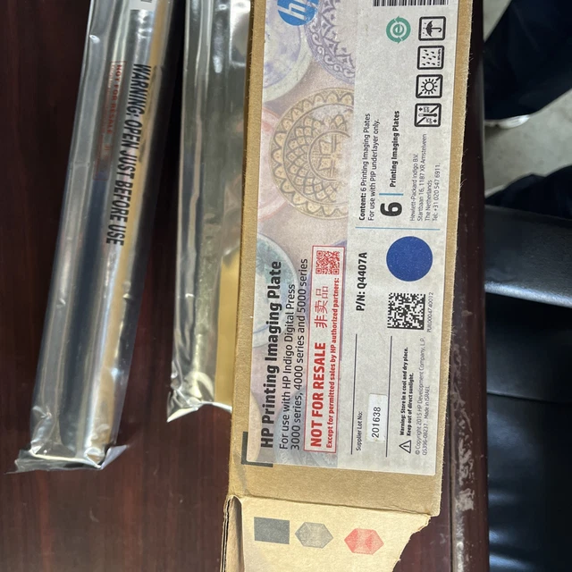 HP INDIGO PIP Q4407A Printing Imaging Plate for 3000, 5000, 5500 ...