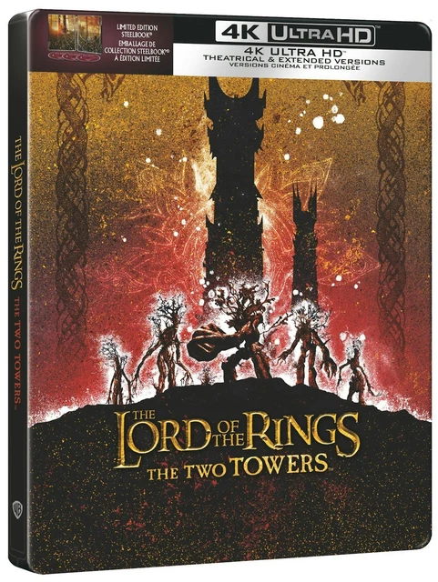 LORD OF THE Rings, The The Two Towers (Extended & Theatrical) 4K UHD ...