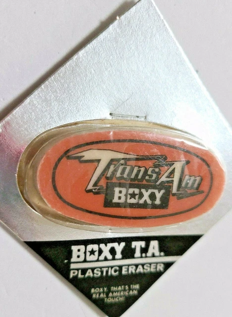 BOXY T.A OLD Eraser Retro MITSUBISHI Rare Vintage Trans Am £13.20 ...