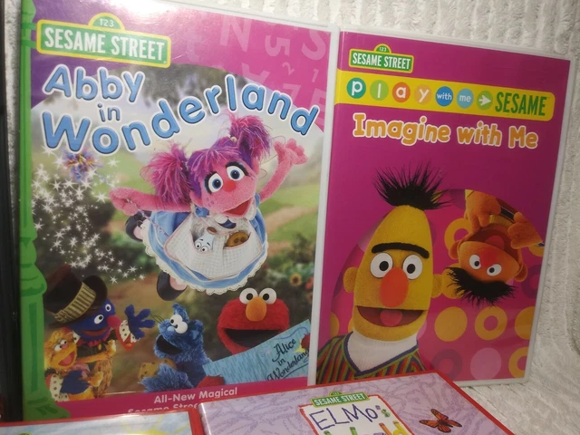 SESAME STREET DVDS 7 CD Elmo Grouchland Elmo Musical Abby Wonderland ...