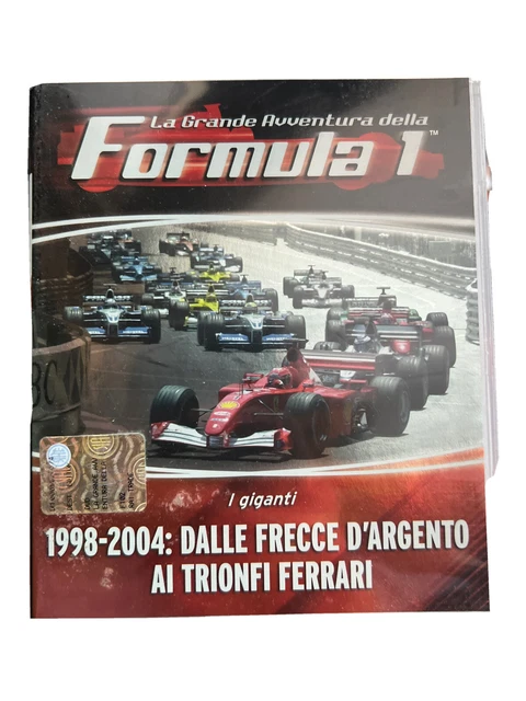 DVD GRANDE AVVENTURA Della Formula 1 N°2-1998-2004 Frecce D'argento ...