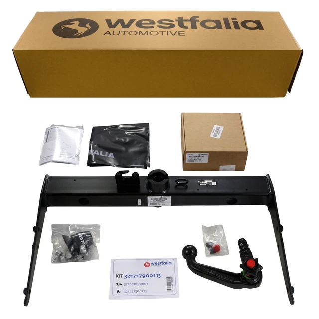 TRAILER COUPLING REMOVABLE Westfalia VW Transporter T5 Van Combi Bj.03 ...
