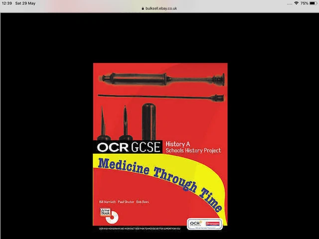 GCSE OCR A SHP: MEDICINE THROUGH TIME STUDENT BOOK by Paul Shuter ...
