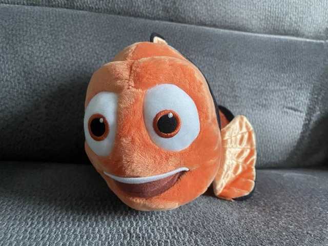 DISNEY STORE PIXAR Finding Dory Marlin Plush Stuffed Clownfish Nemo Dad ...